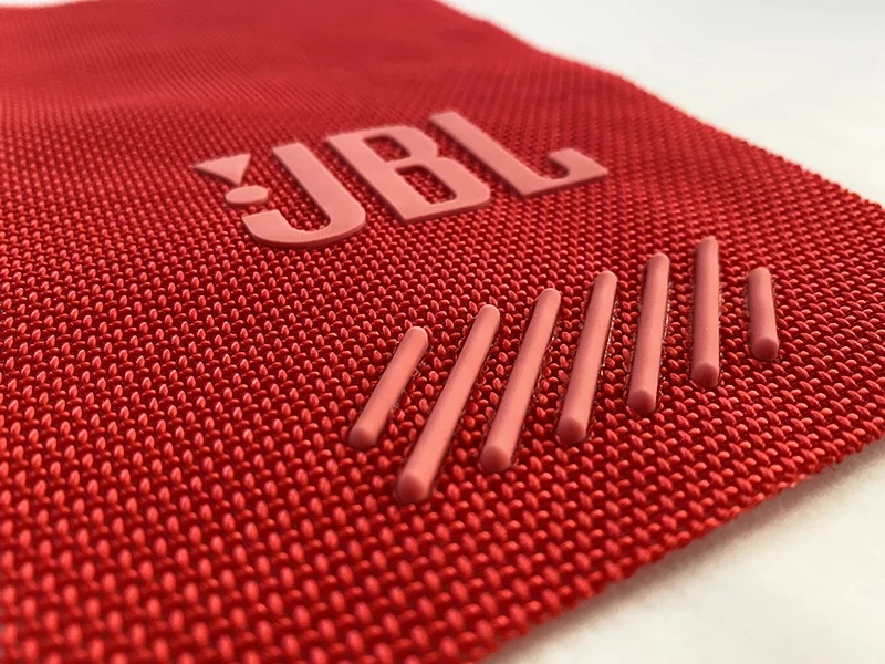 Custom Heat Press Label 3D Colorful Embossed Brand Design