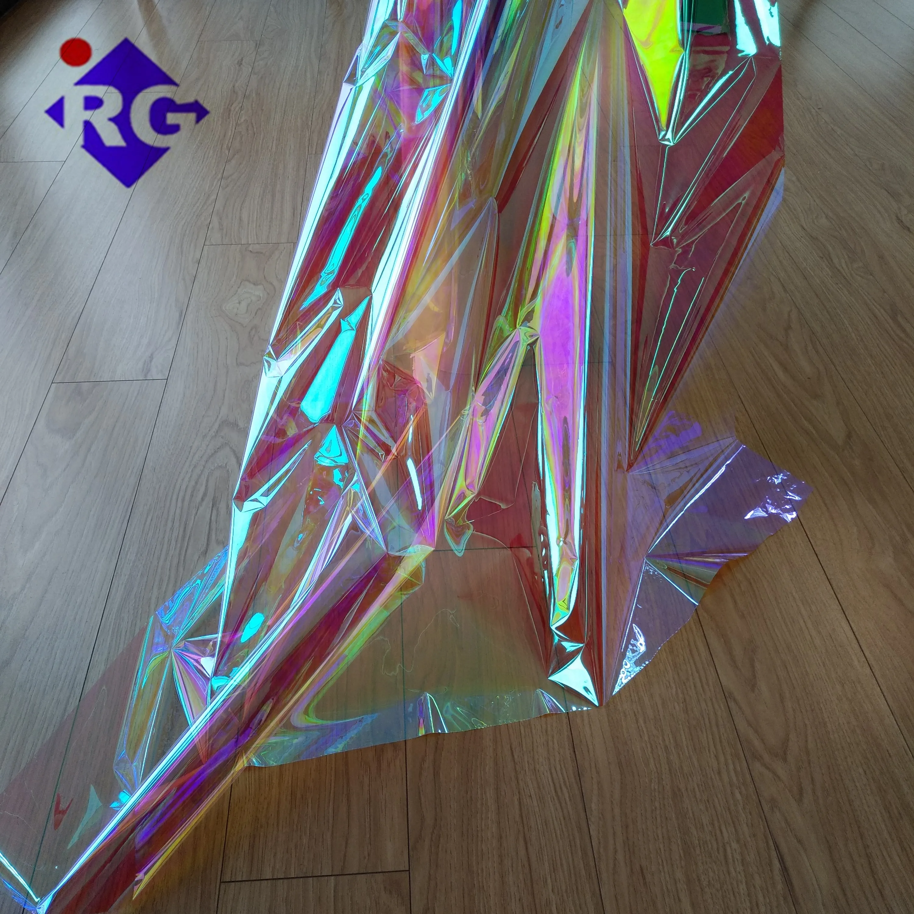 3m Quality Pet Blue Reflective Rainbow Iridescent Laminating Film - Buy ...