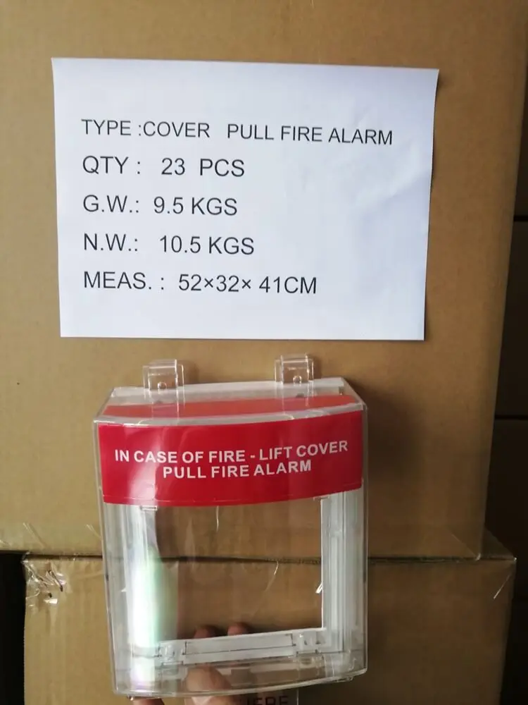 2024 Best Selling MCP Fire Detection System Protective Cover