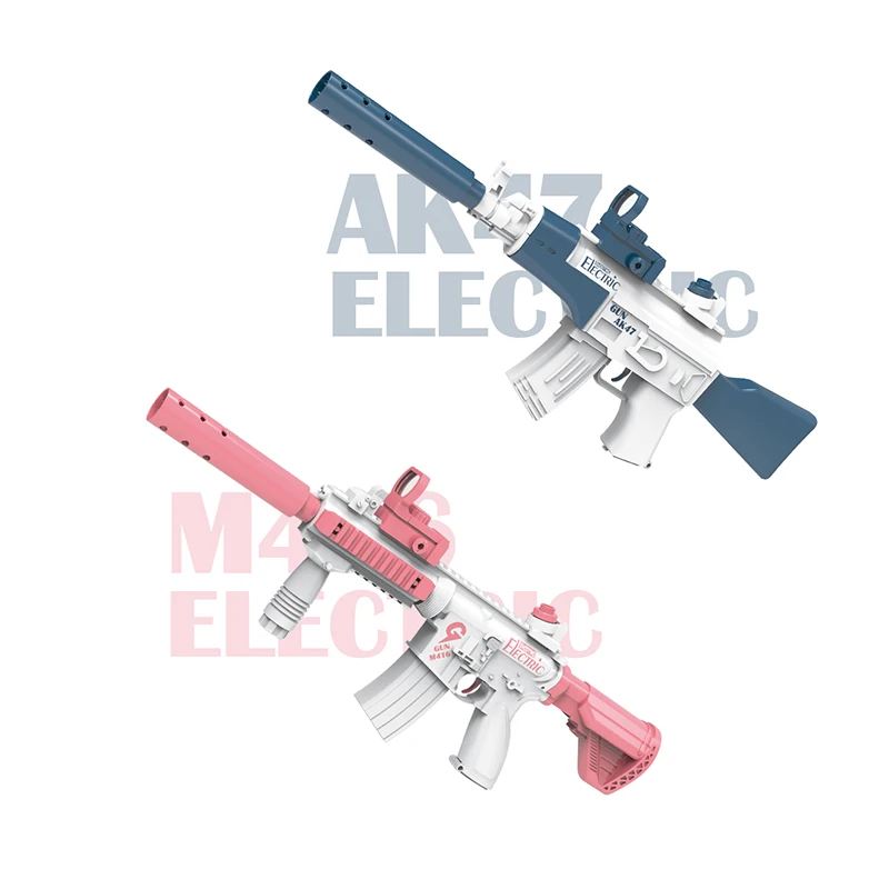 Electric Summer Continuous Shooting Water Gun M416 Ak47 Sniper Rifle ...