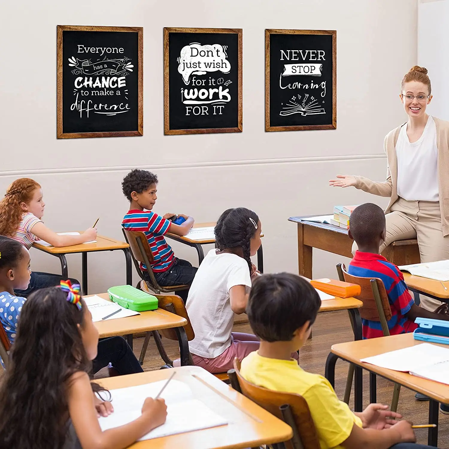 Motivational Posters For Classroom Decorations,Bulletin Board Set ...