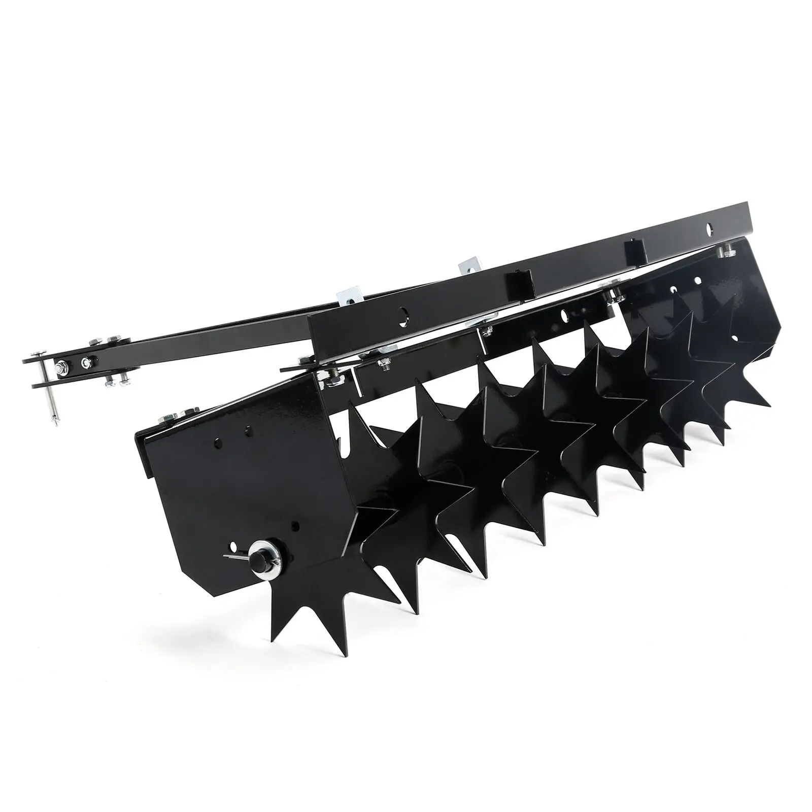 32" Tow Behind Lawn Aerator Spike Aerator Tractor Soil Penetrator Mower ...