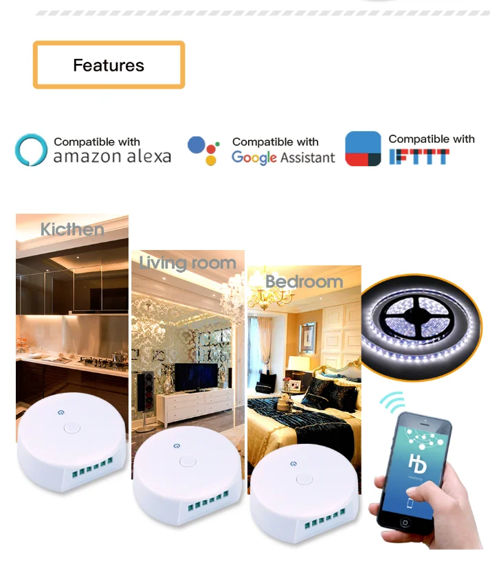 Dc12v 24v 144w 4a Bt Smesh App Hao Deng Mini Rgb Rgbw Bt Mesh Ufo Led ...