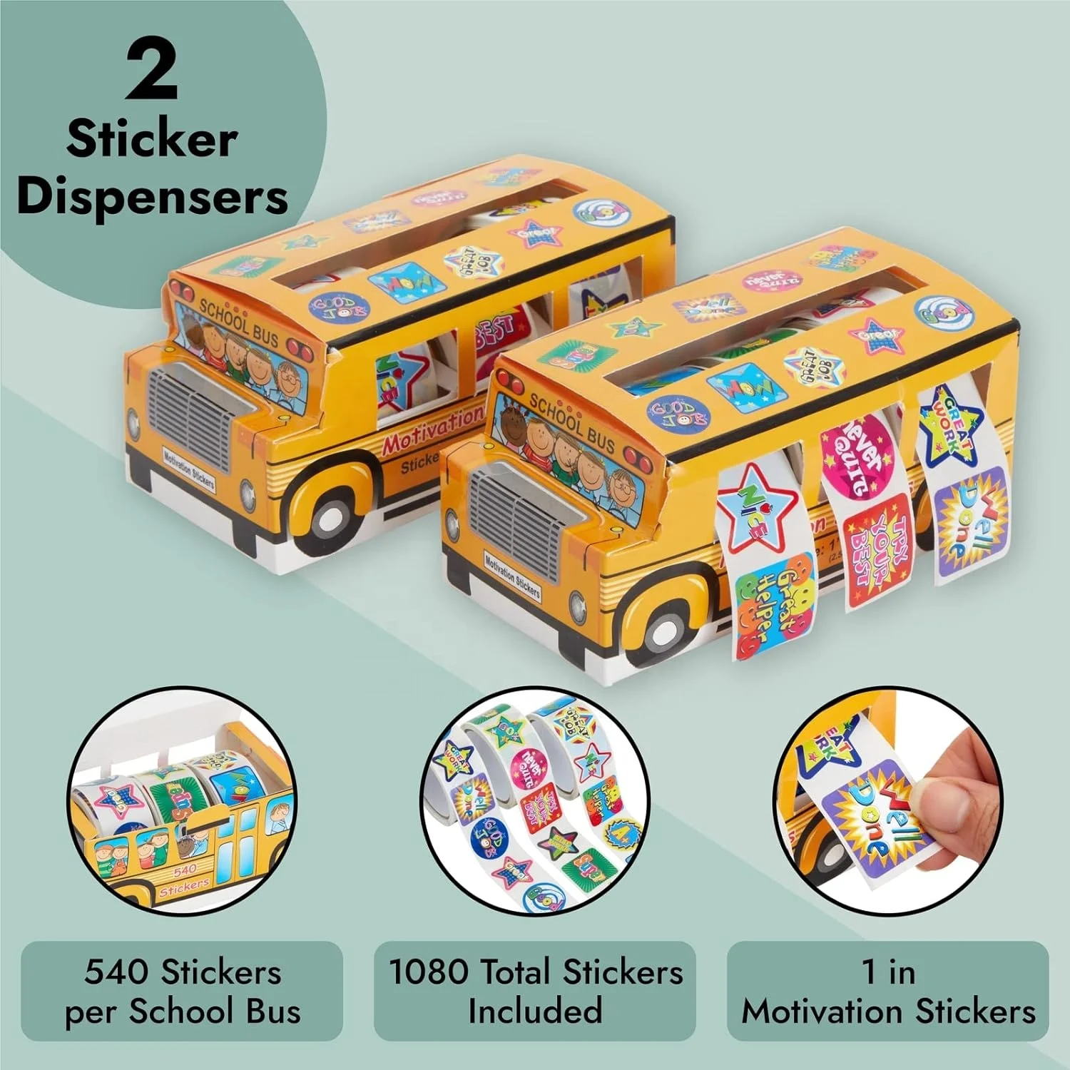Teachers Reward Motivational Stickers,Student Bulk Rolls,Classroom ...