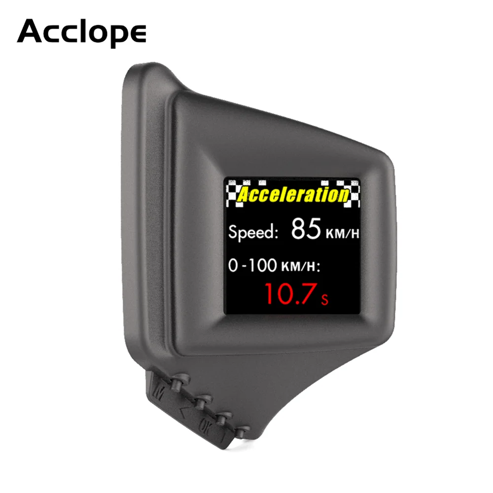 2020 New AP - 1 HD Display 2 Way Install Car HUD Speedometer Acclope ...