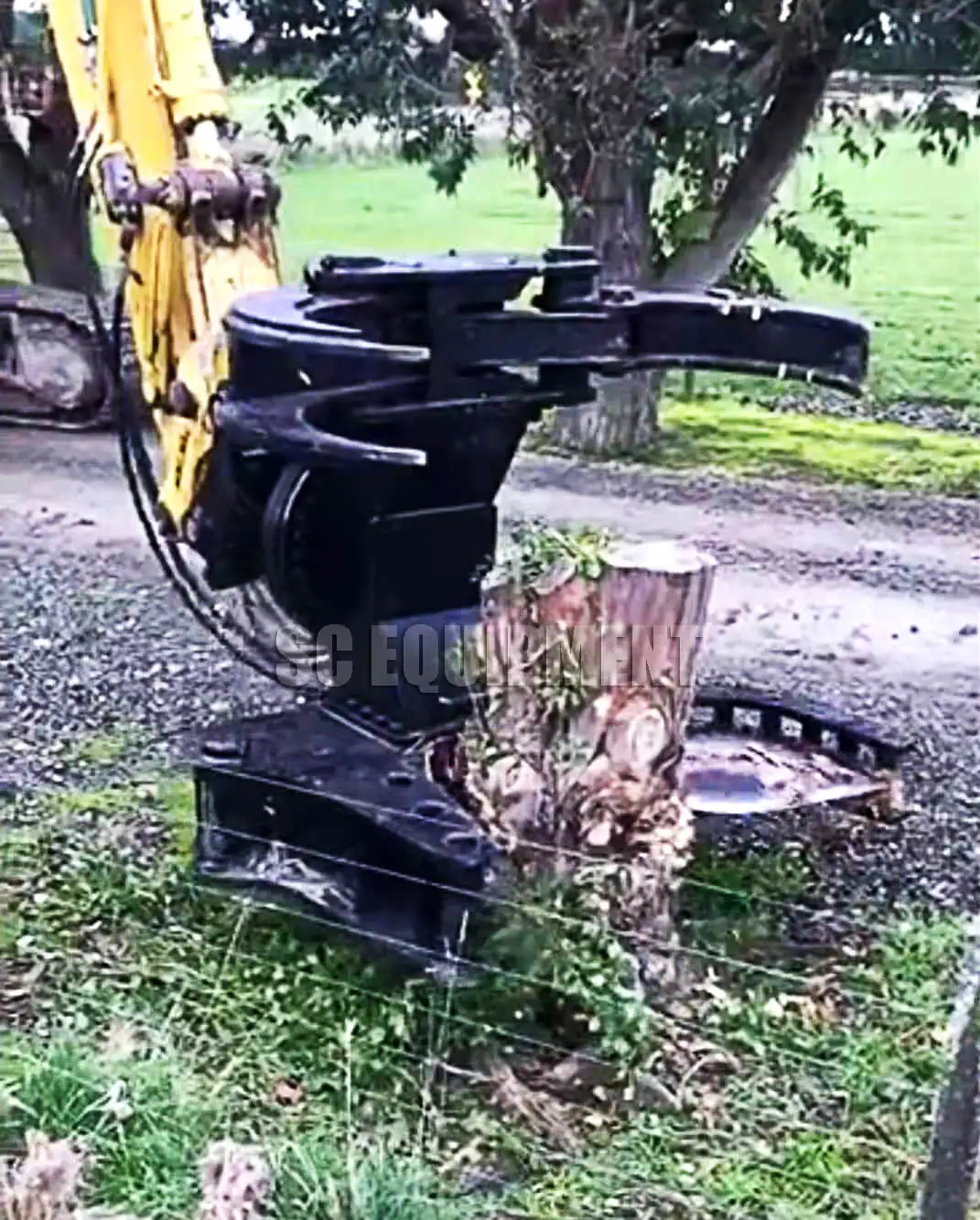 Hydraulic Tree Shear/cutter - Efficient Forestry Tool
