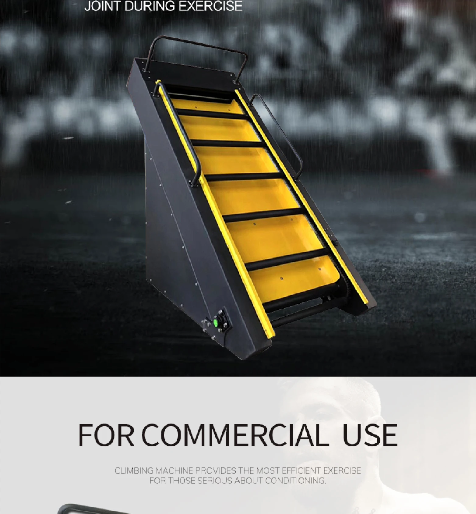 Jacobs Ladder Climber Machine Electric Climbing Machine Ladder For Gym ...