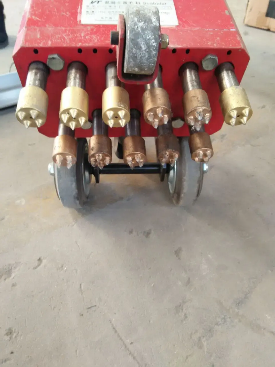 Hand Push Electric Concrete Bush Hammer Pneumatic Bush Hammer With ...