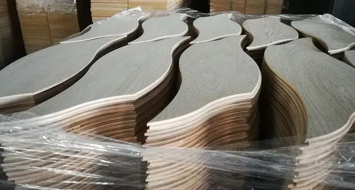 Leaf Pattern Design Parquet - Personalized Wood Flooring