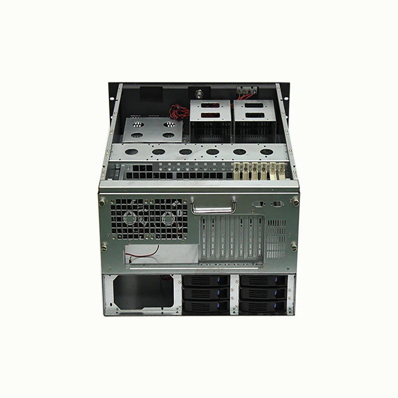 6U Server Chassis - Durable, Rackmount Case with Fans
