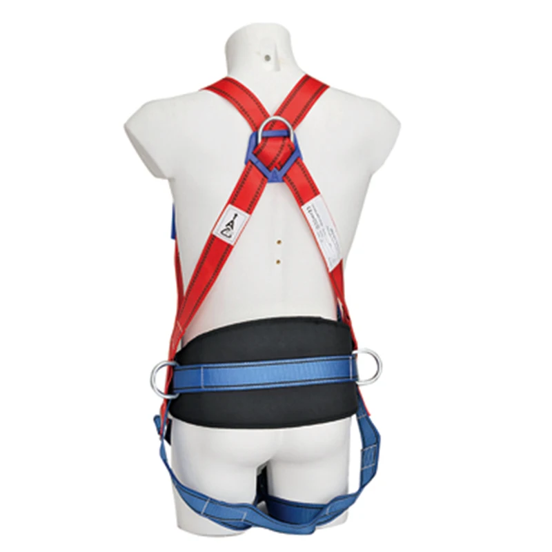SB113 Full Body Polyester Safety Harness Fall Protection Belt with D ...