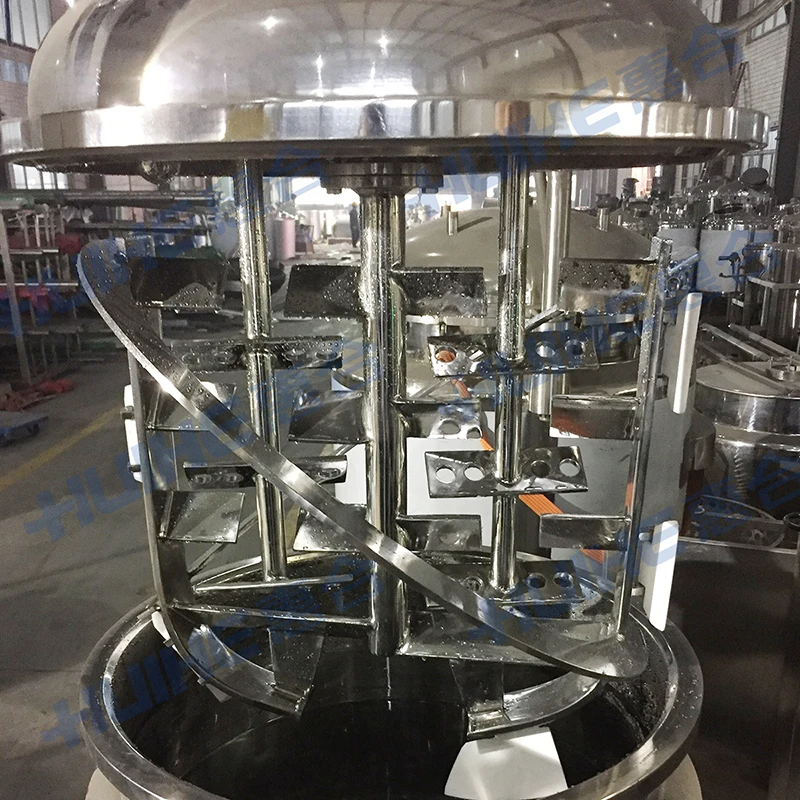 100~500l Stainless Steel Vat Food Jam Cooking Vat Heating Vat For Jam ...