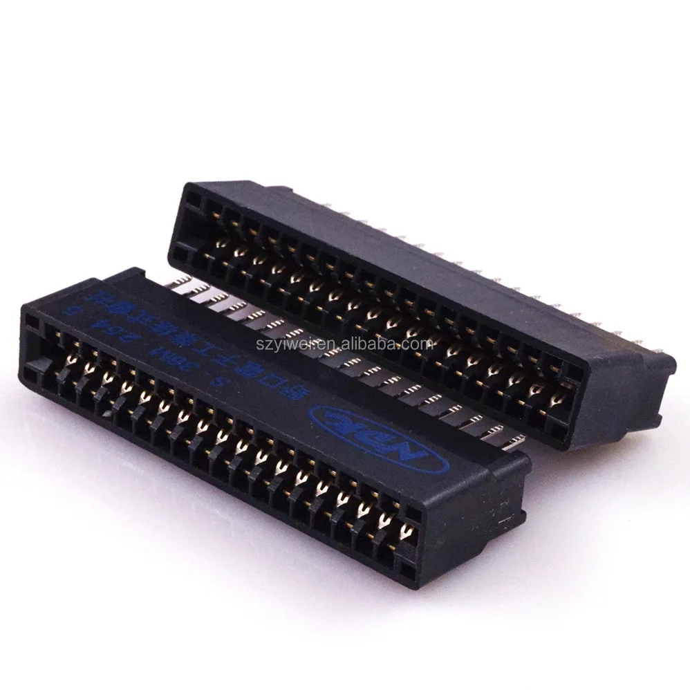 Dual Row 36 Pin Gold Finger PCB Connector Slot for PCI Card Slot - OEM