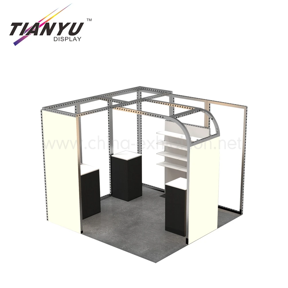Custom 3X3m 10x10ft Aluminum Display Stand Design Expo Trade Show ...