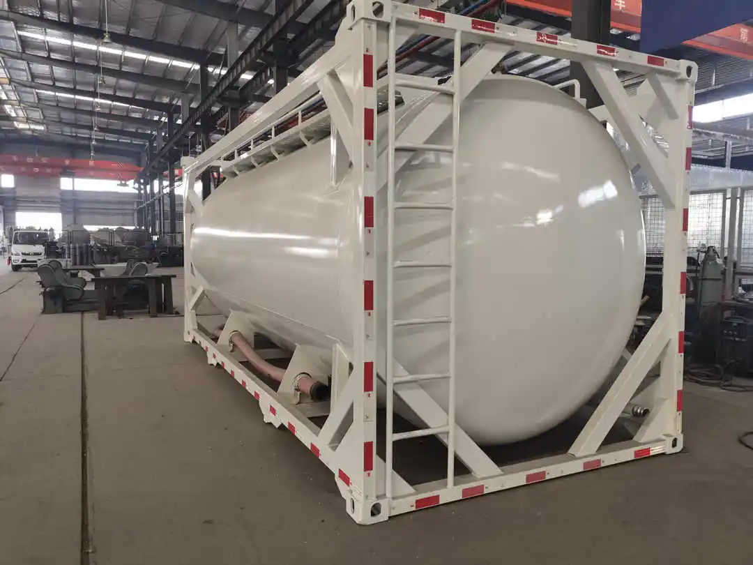20ft 21 Cbm Capacity Powder Tank Container High Quality Best Price ...