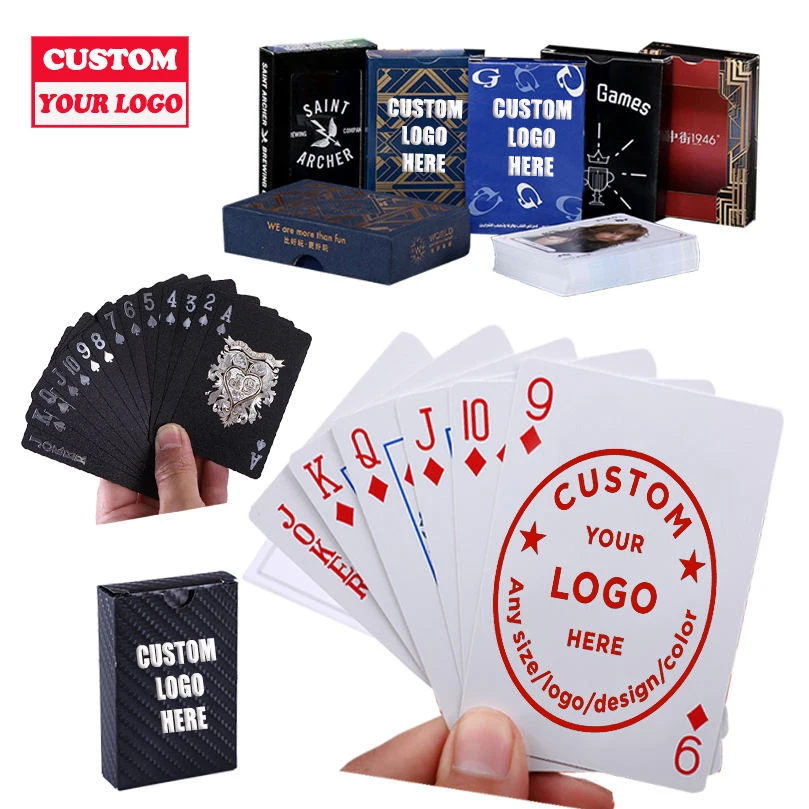 Custom Logo Sublimation Playing Cards - Perfect Promotions