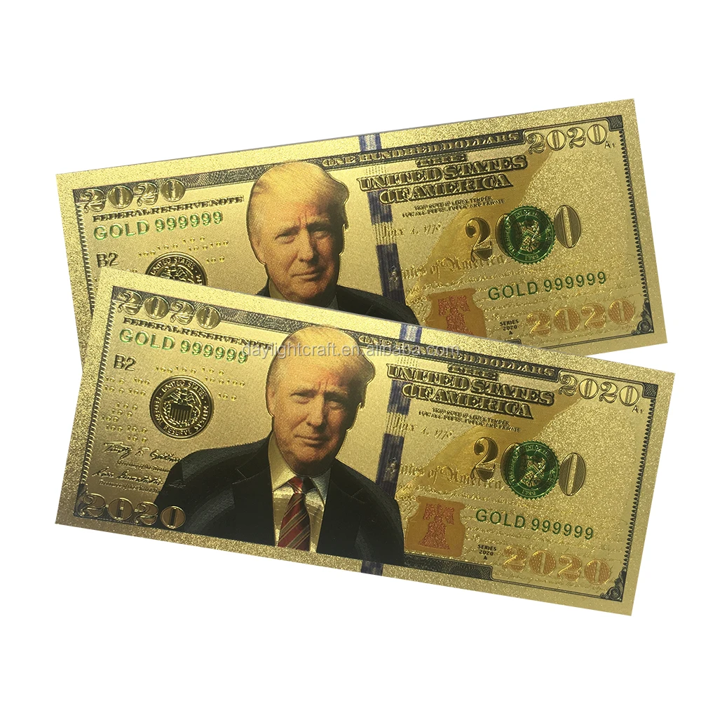 America 45th President Donald Trump Collection Banknote 1000000 Dollar ...