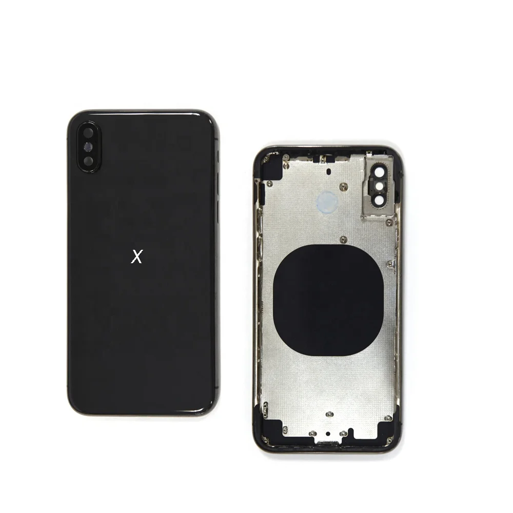 Original Back Panel Housing Cover Frame For Iphone Apple X Body Full ...