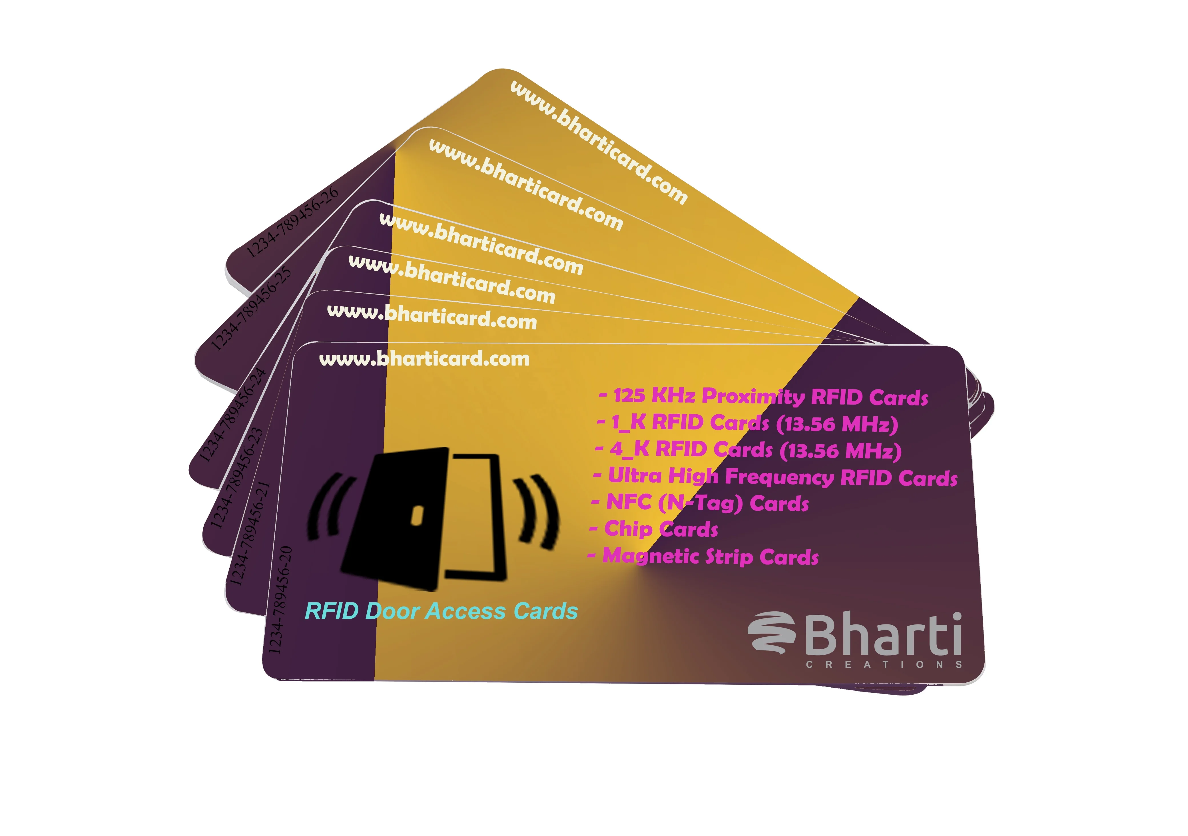 Rfid Cards For Authorized Entry Access Services - Buy Visiting Cards ...