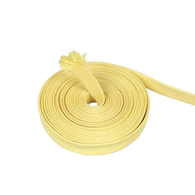 High Temperature Expandable Aramid Kevlar Braided Sleeve