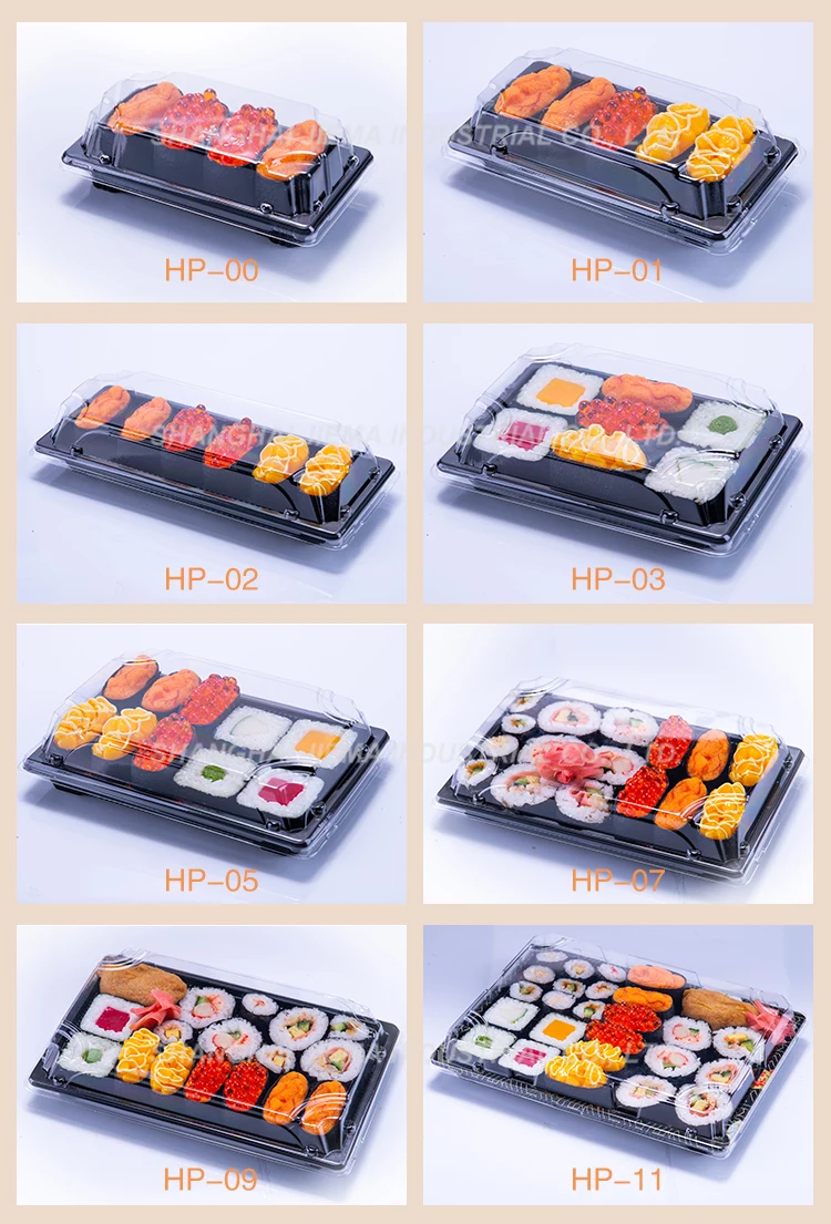 Box Sushi To-go Box Biodegradable Sushi Container Tray| Alibaba.com