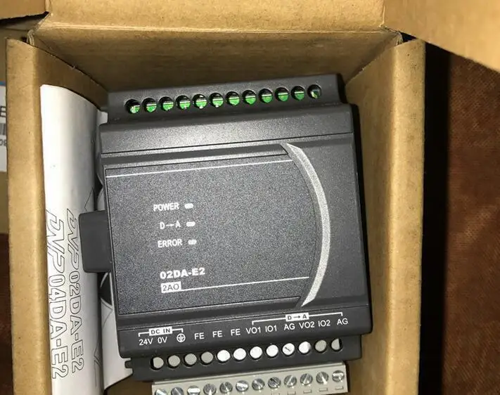 Delta Dvp14ss211r Dvp02da-e2 Plc Module New One Free Shipping Dvp02dae2 ...
