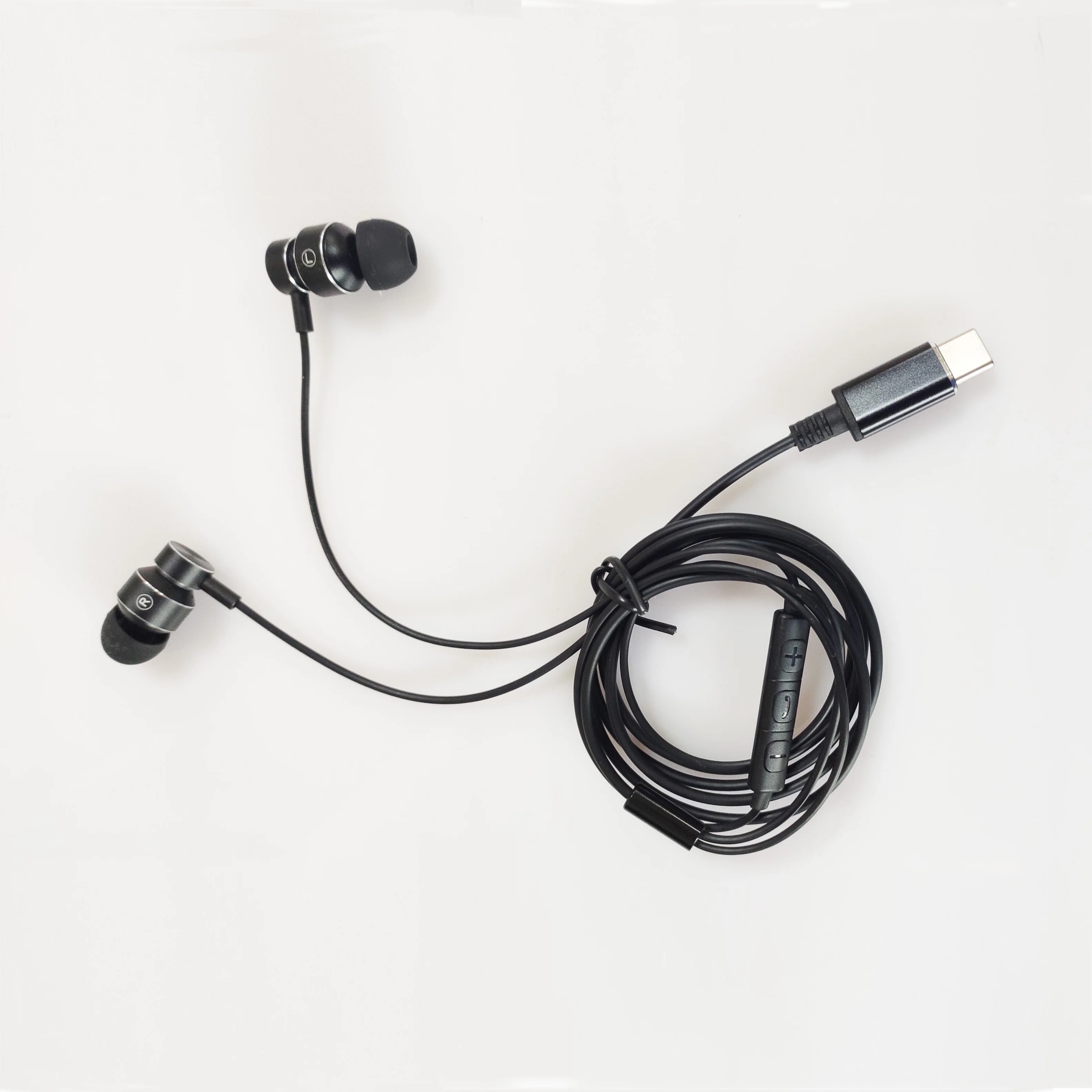 Built-in Dac Digital Type C Earphones Stereo Usb-c Headset With Mic For ...