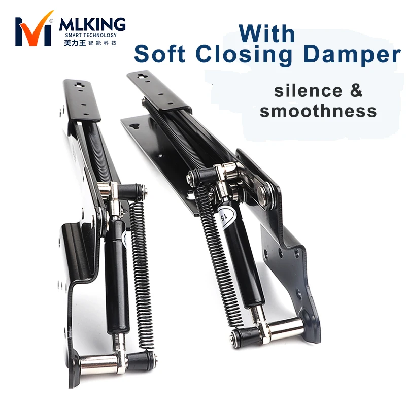 Hidden Pull Down Stool Mechanism for Shoe Rack Cabinet - Modern, Steel ...