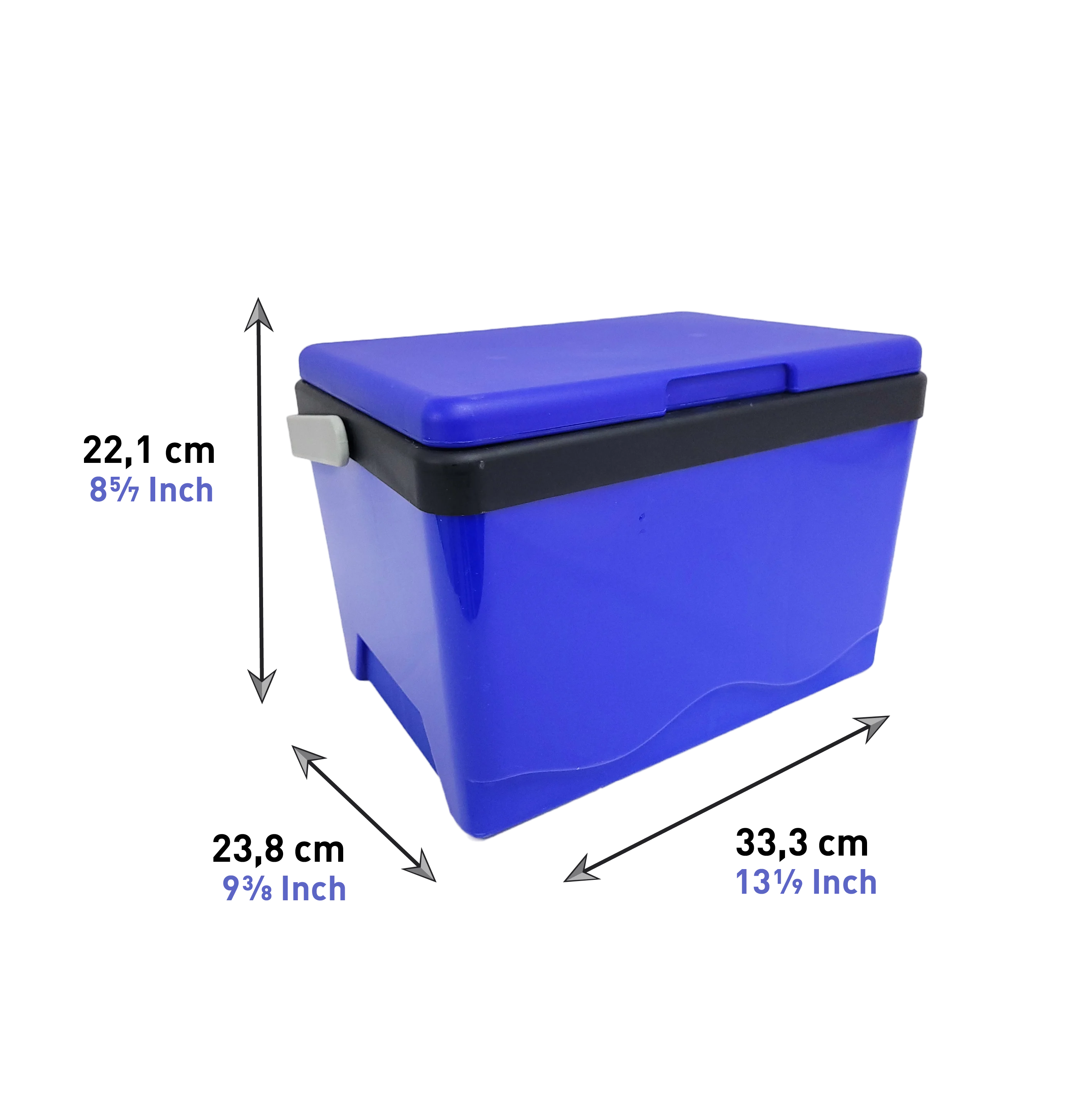 Cooler Box 10l Outdoor Ice Chest Beverage Insulated Cooling Box Plastic ...