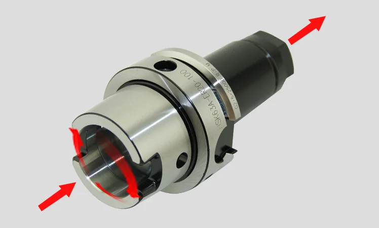 Hsk50 Hsk63 Hsk80 Hsk100 Cnc Tool Holder For Hsd Spindle Parts Odm