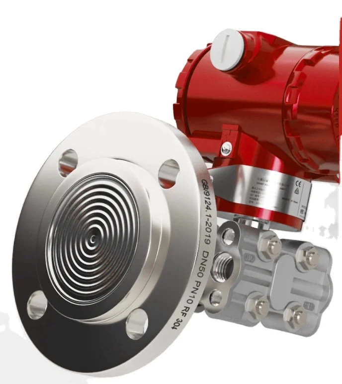 Single Flange Liquid Level Transmitter Pressure Diaphragm Flange ...