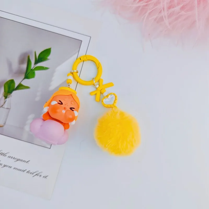Cartoon Creative CRYBABY PVC Vinyl Doll Keychain Pendant Tears of Cupid ...