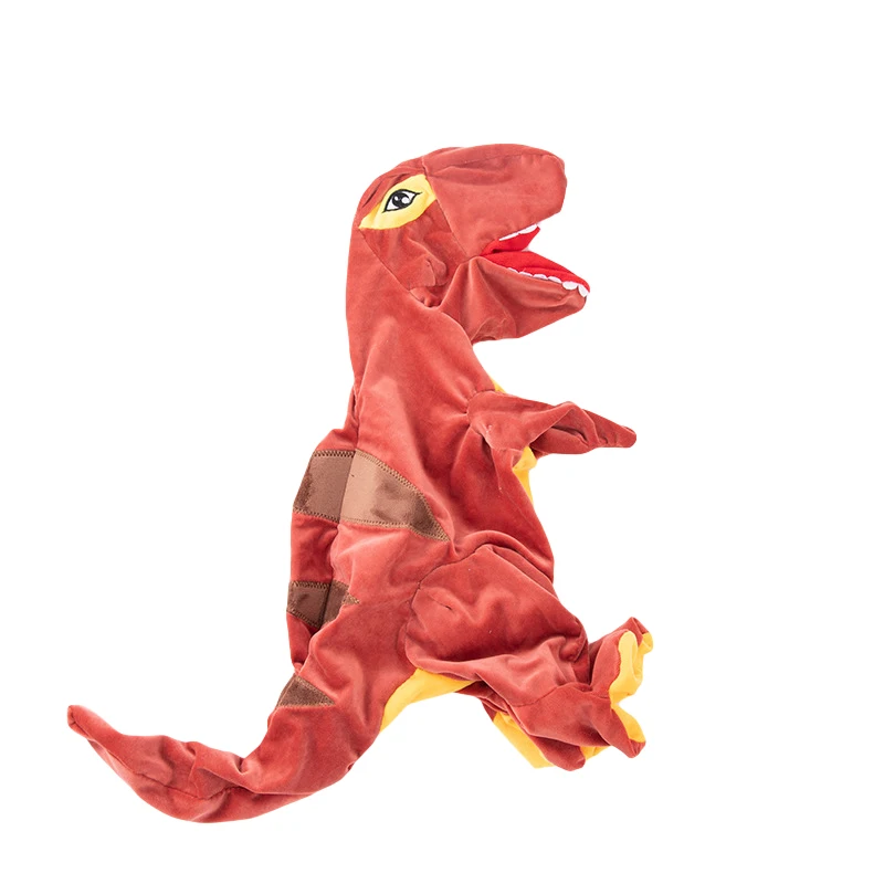 Funny Dinosaur Unstuffed Plush Skin Three Colors Semi-finished Dinosaur ...