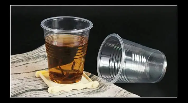 Drink Water Pp Plastic Cup Disposable Use One Time Use Hot Water Cup ...