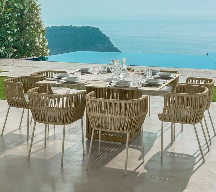 New Design Outdoor Patio Furniture Leisure Four Sets Table And Chair ...