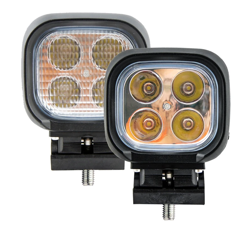 Square Shape 40w Rectangular Led Work Lights Ip67 Waterproof Led Car ...