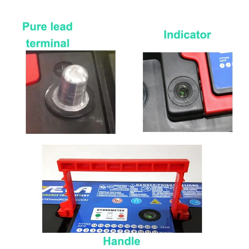 N50z/n50zl/n60/n60l/48d26r/48d26l 12v 60ah Car Battery For Car Starting ...