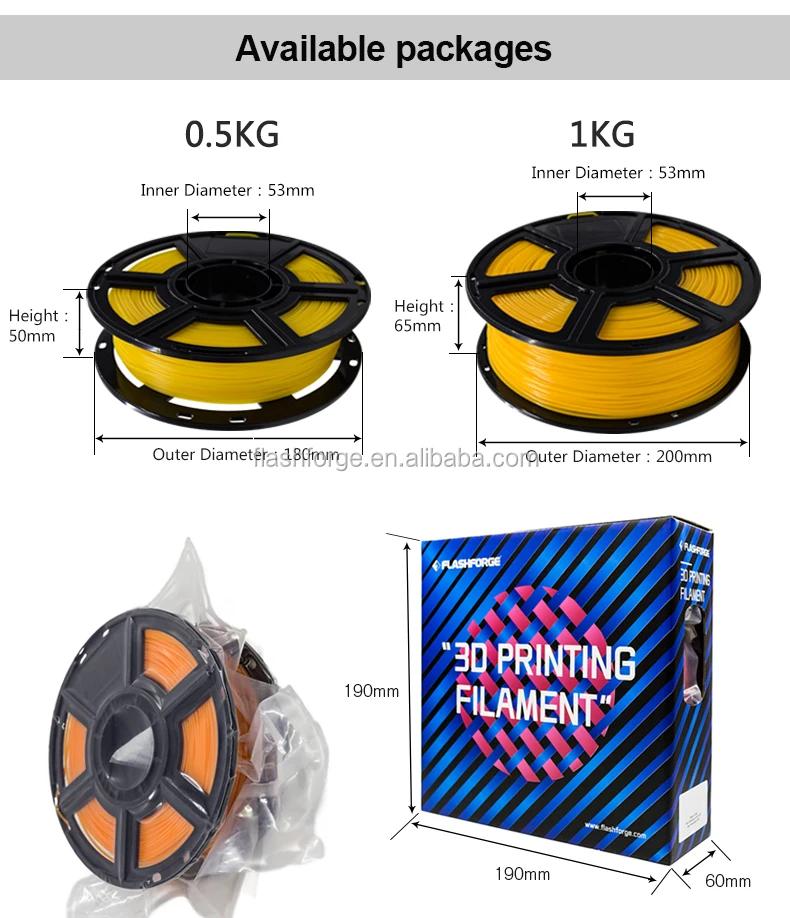 Flashforge Wholesale Soluble PVA Filament - High Quality