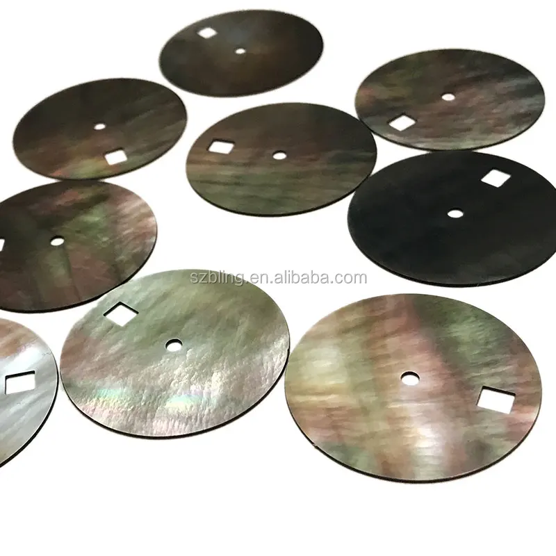Gray Mother Of Pearl Dials,Natural Shell Dials For Making Watches - Buy ...