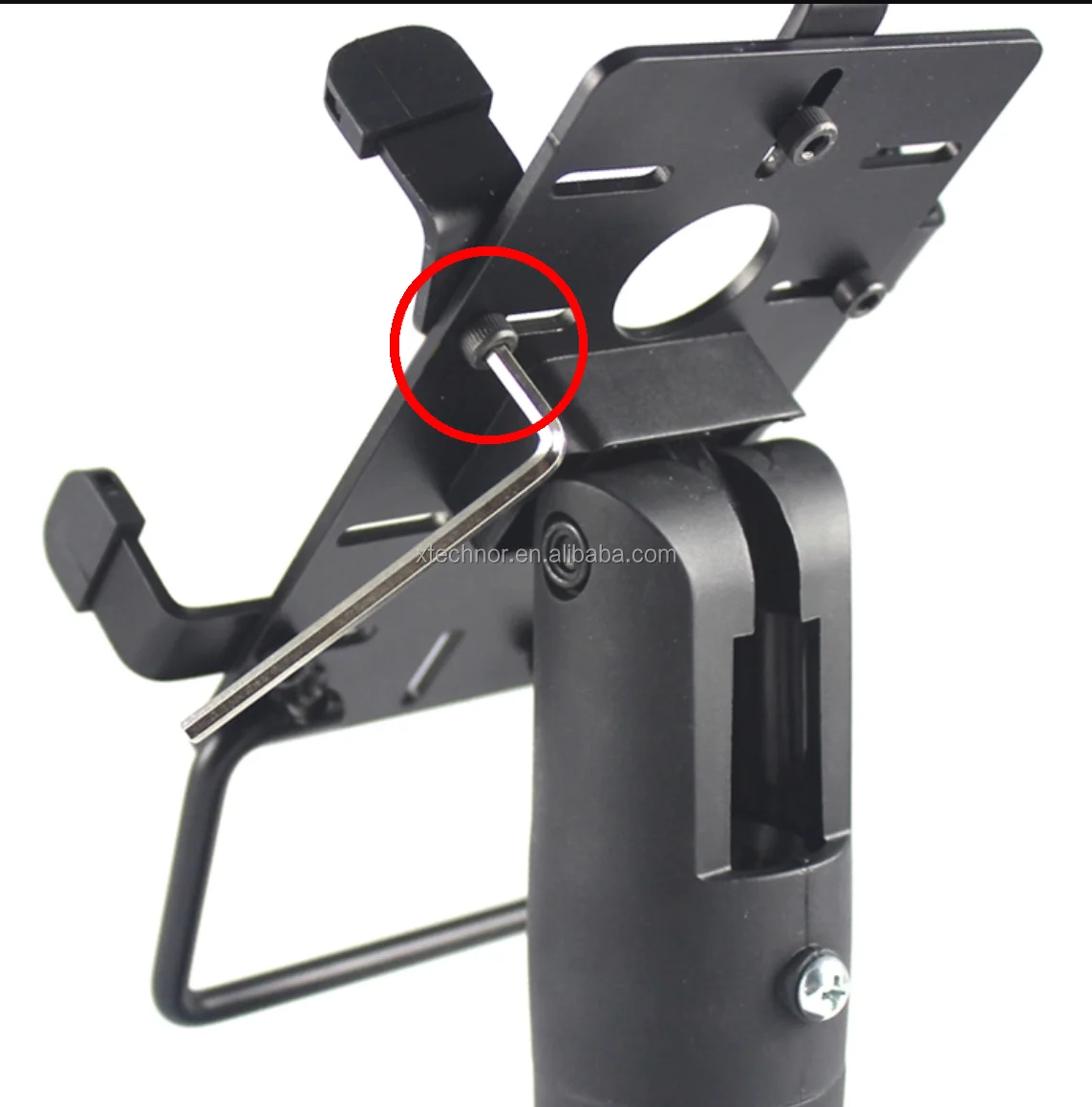 Universal POS Terminal Stand Bracket - Adjustable & Secure