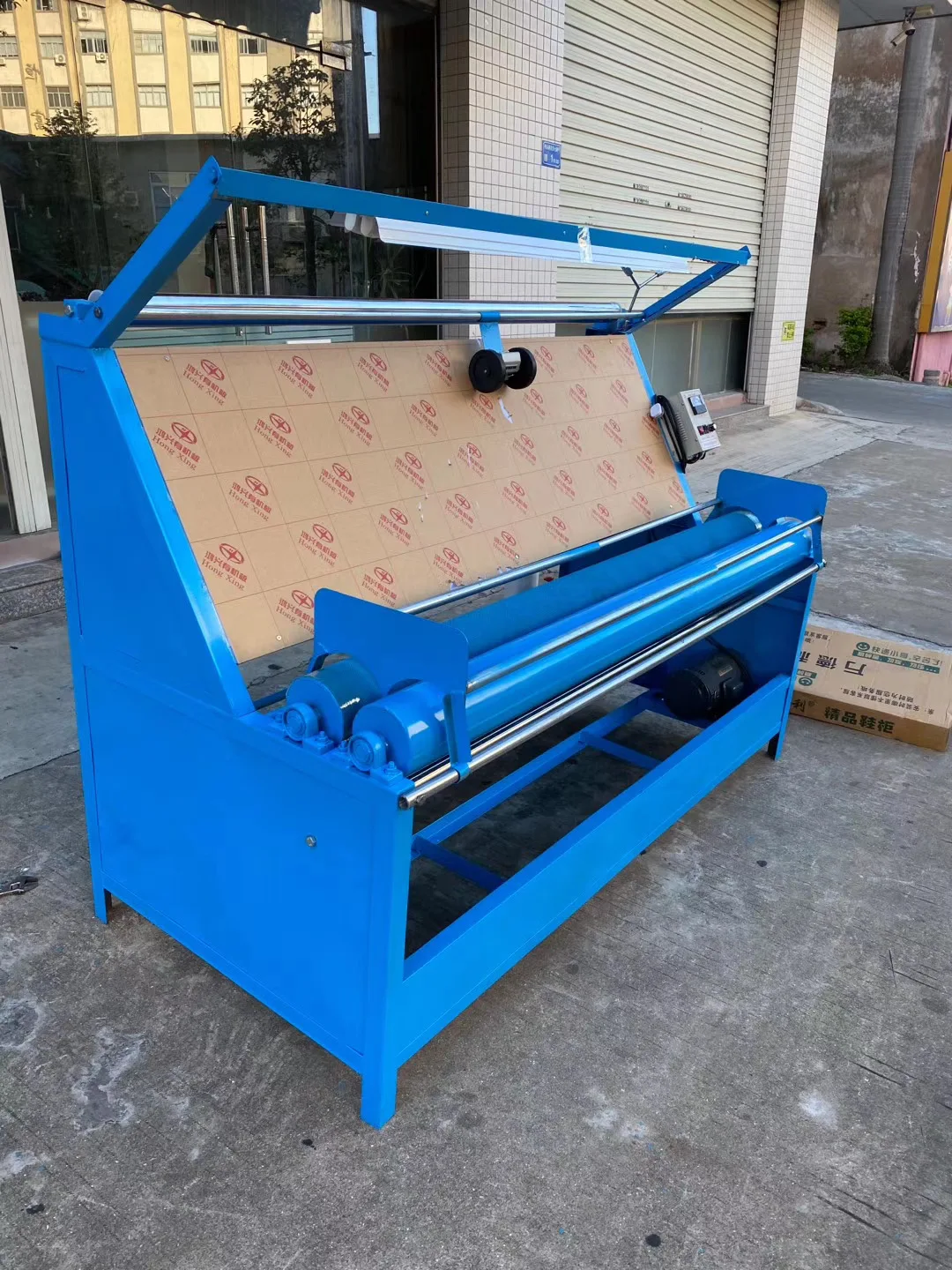 Textile Finishing Fabric Roller Cloth Inspection Machine