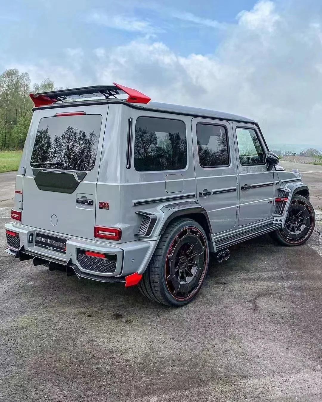 High Quality Widestar Rocket G900 Full Dry Carbon Body Kit For G-wagon G Class W463a W464 B700 ...