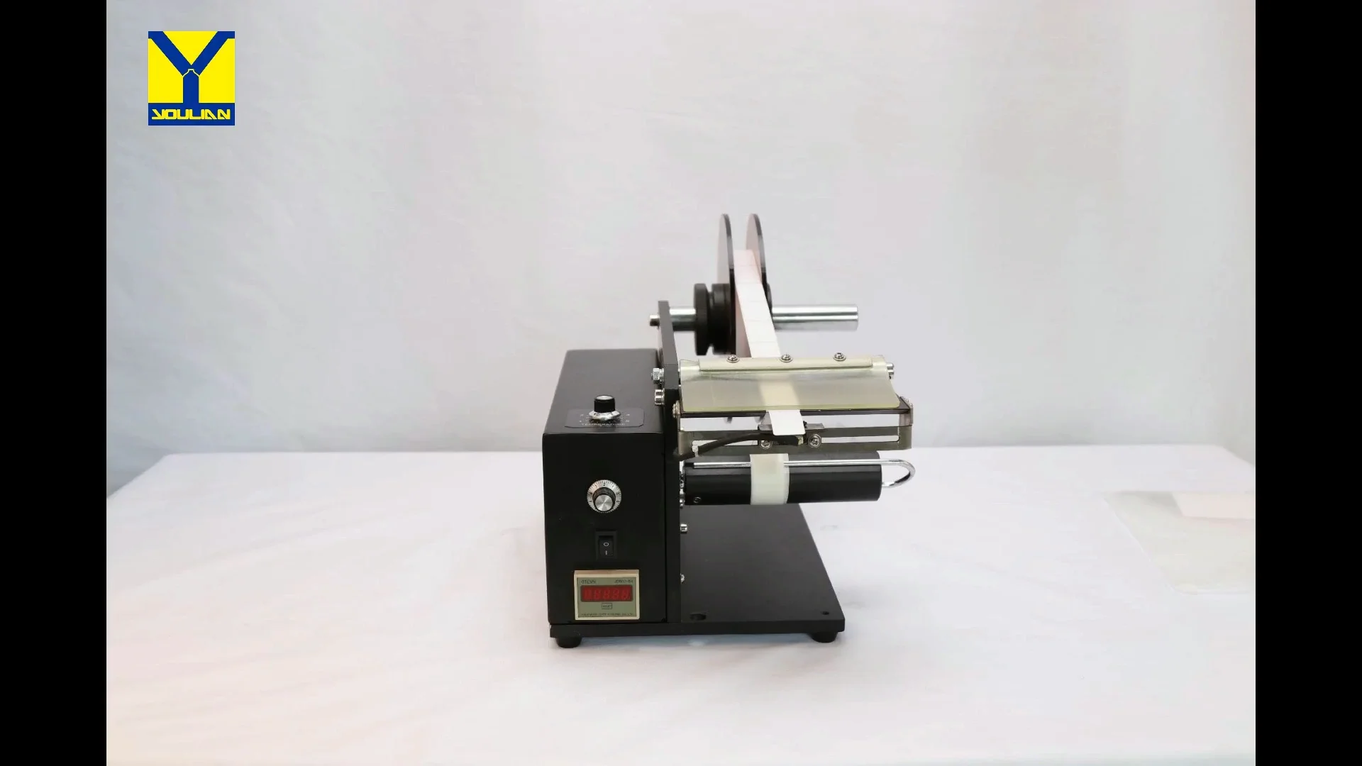 Yl-102 Small Automatic Electric Sticker Label Dispenser Stripping ...