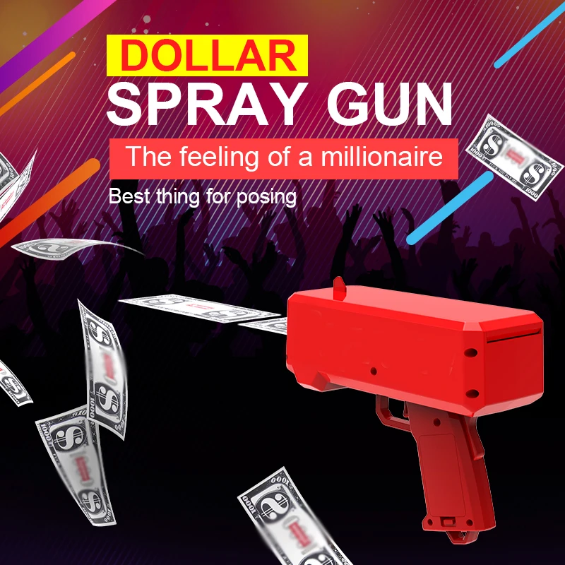Original Factory Supply Make It Rain Spray Cash Cannon Money Gun For ...