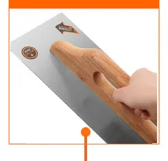 KSEIBI Two Handed Long Plastering Trowels - Durable & Versatile