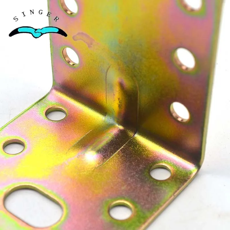 Steel 90 Degree Wall Mount Angle Brackets For Wood Single-side Bracket ...