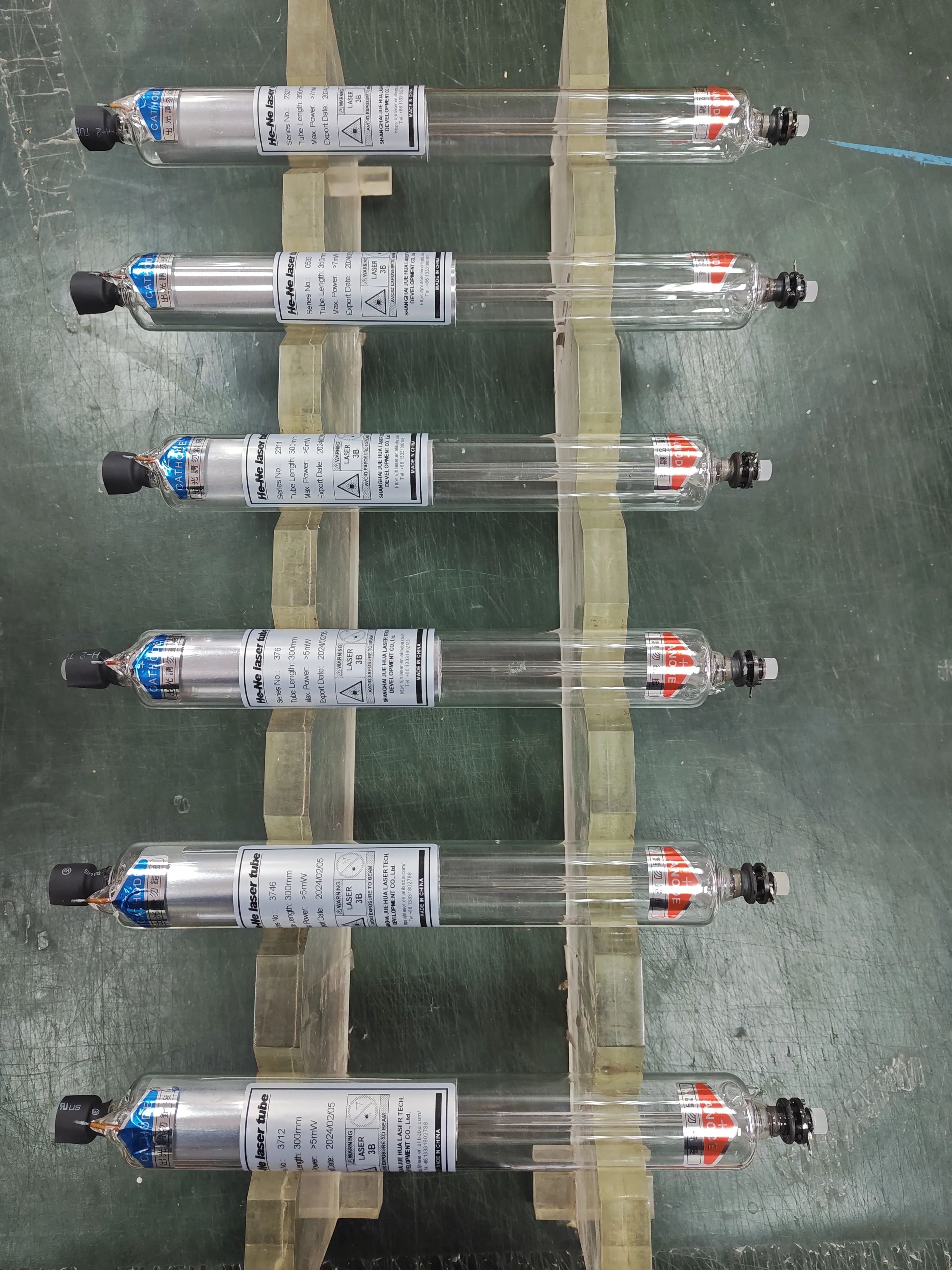 Helium-Neon (HeNe) Laser Tube 632.8nm 150mm-1000mm 0.8mW-40mW| Alibaba.com