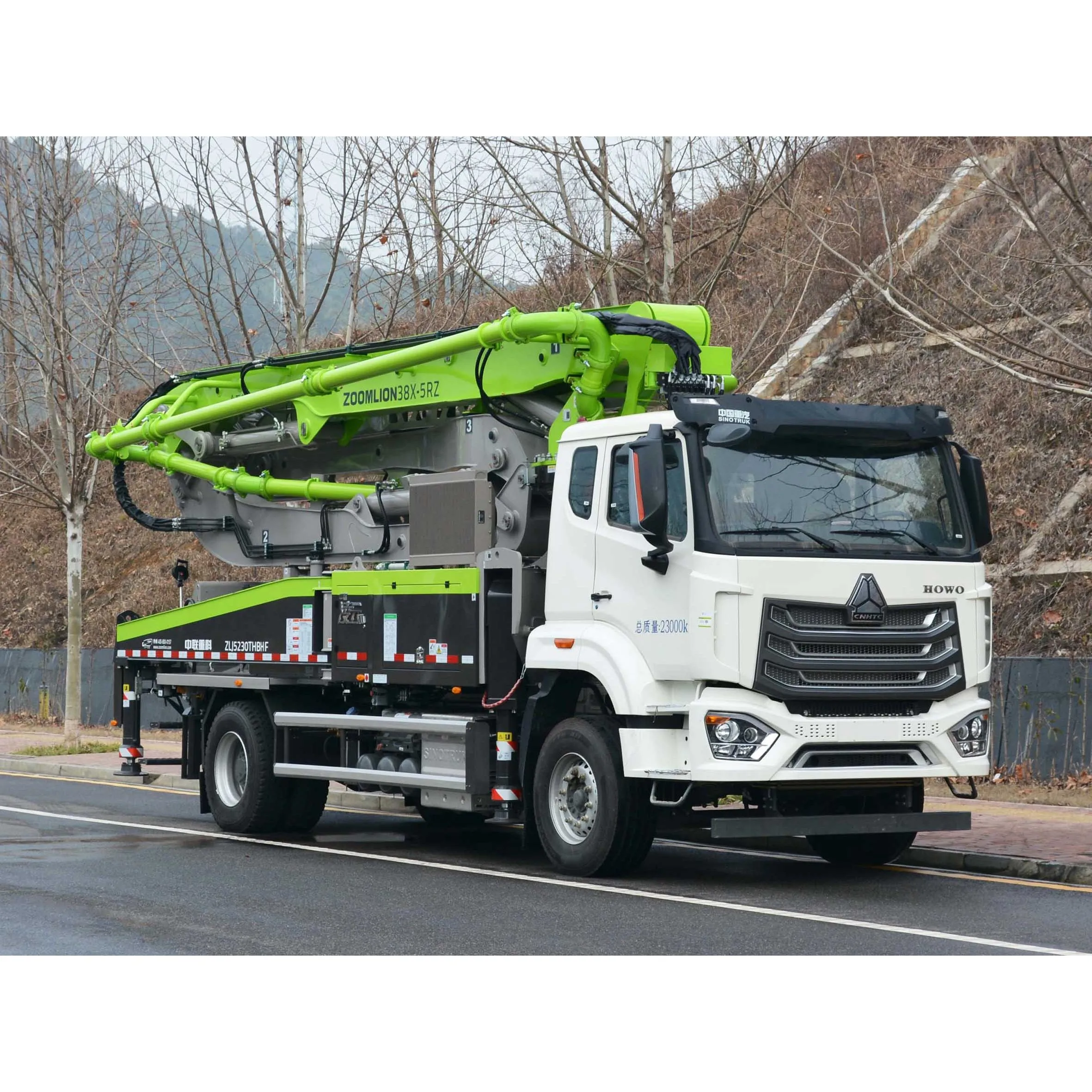Unmatched Reliability And Efficiency In Zoomlion 38x-5rz Concrete Pump ...