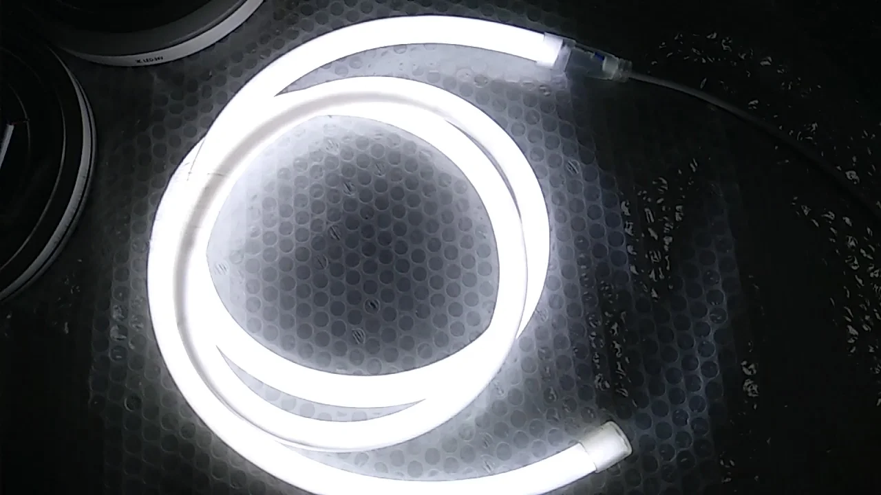 120v Round Led Neon Flex Ultra Thin Smd2835 Waterproof 360 Degree Led ...