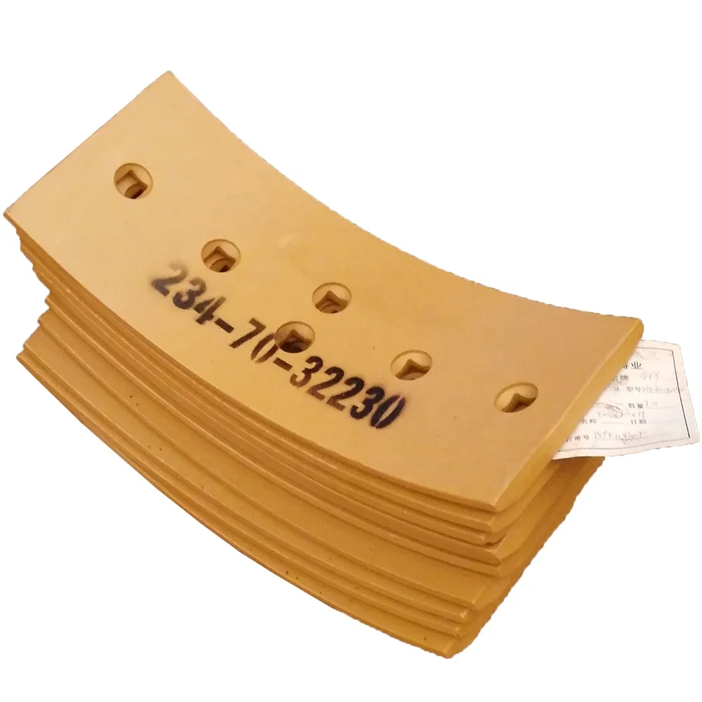 High Carbon Steel Curved End Bits for Motor Grader Blades